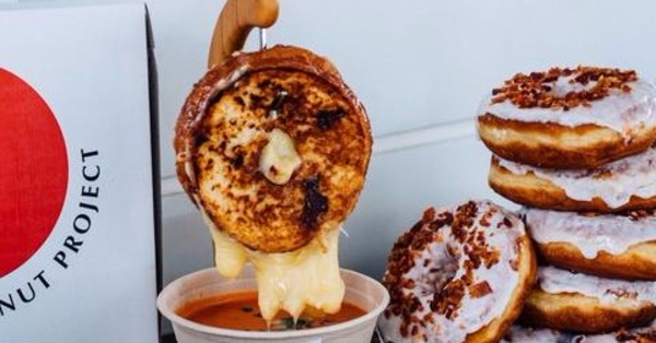 The Grilled Cheese Doughnut Is Proof That Objective Beauty Exists ...